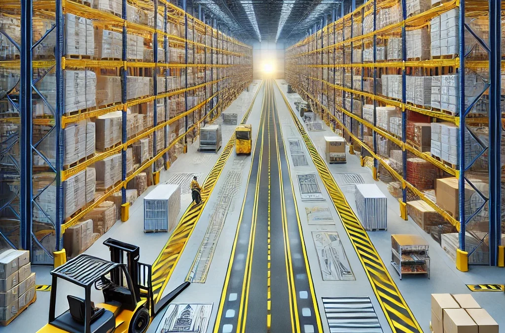 Is Your Warehouse Maximising Safety and Efficiency with Line Marking? - C&R