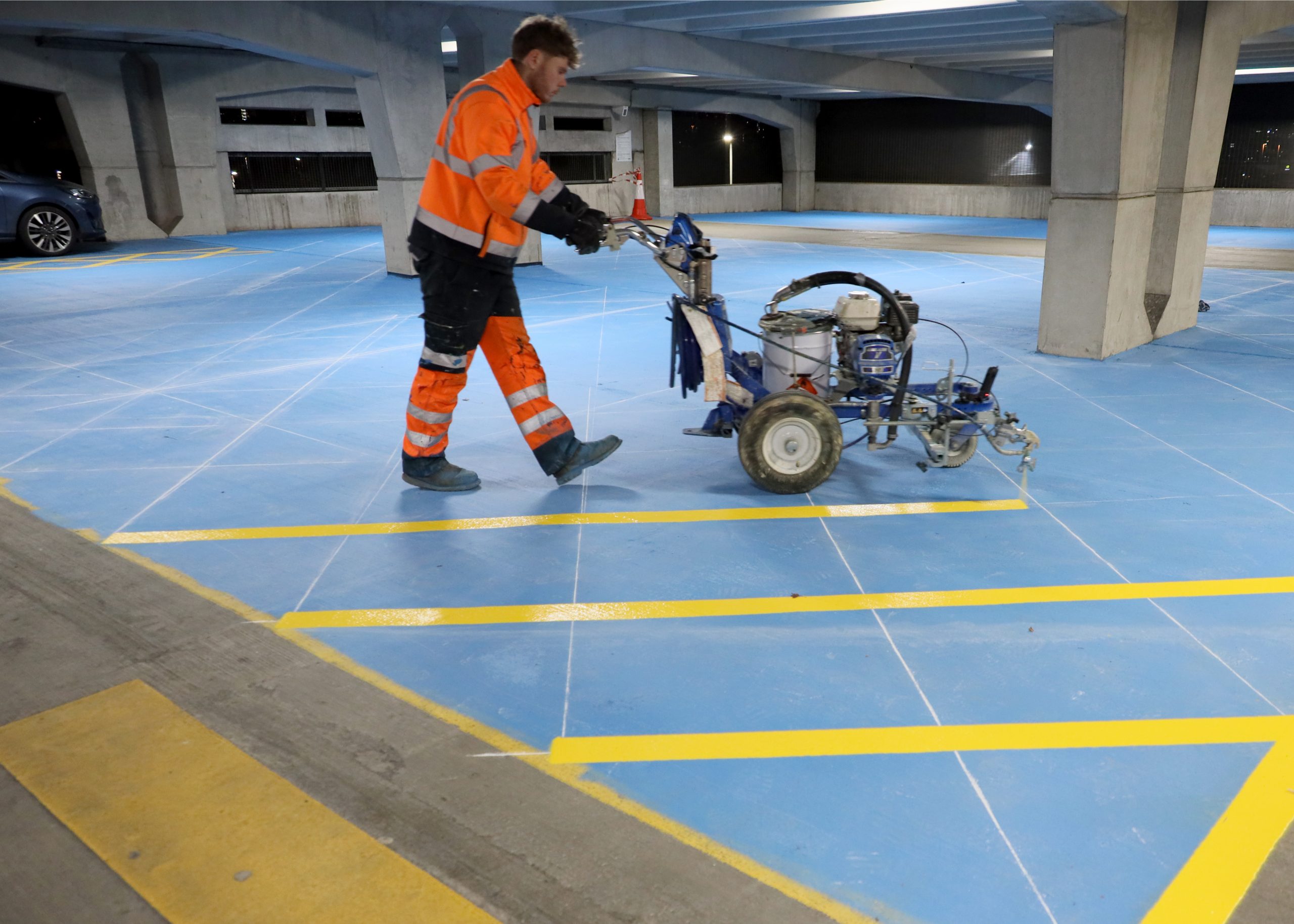 What Are the Differences Between Indoor and Outdoor Line Marking? - C&R